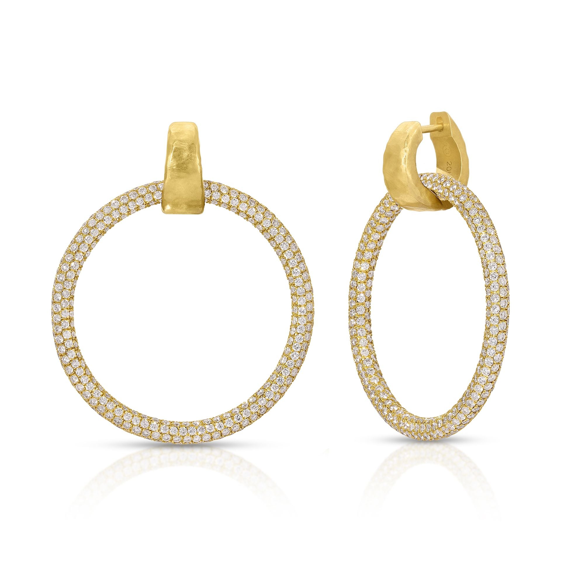 Diamond Eternal Hoops – Octavia Elizabeth