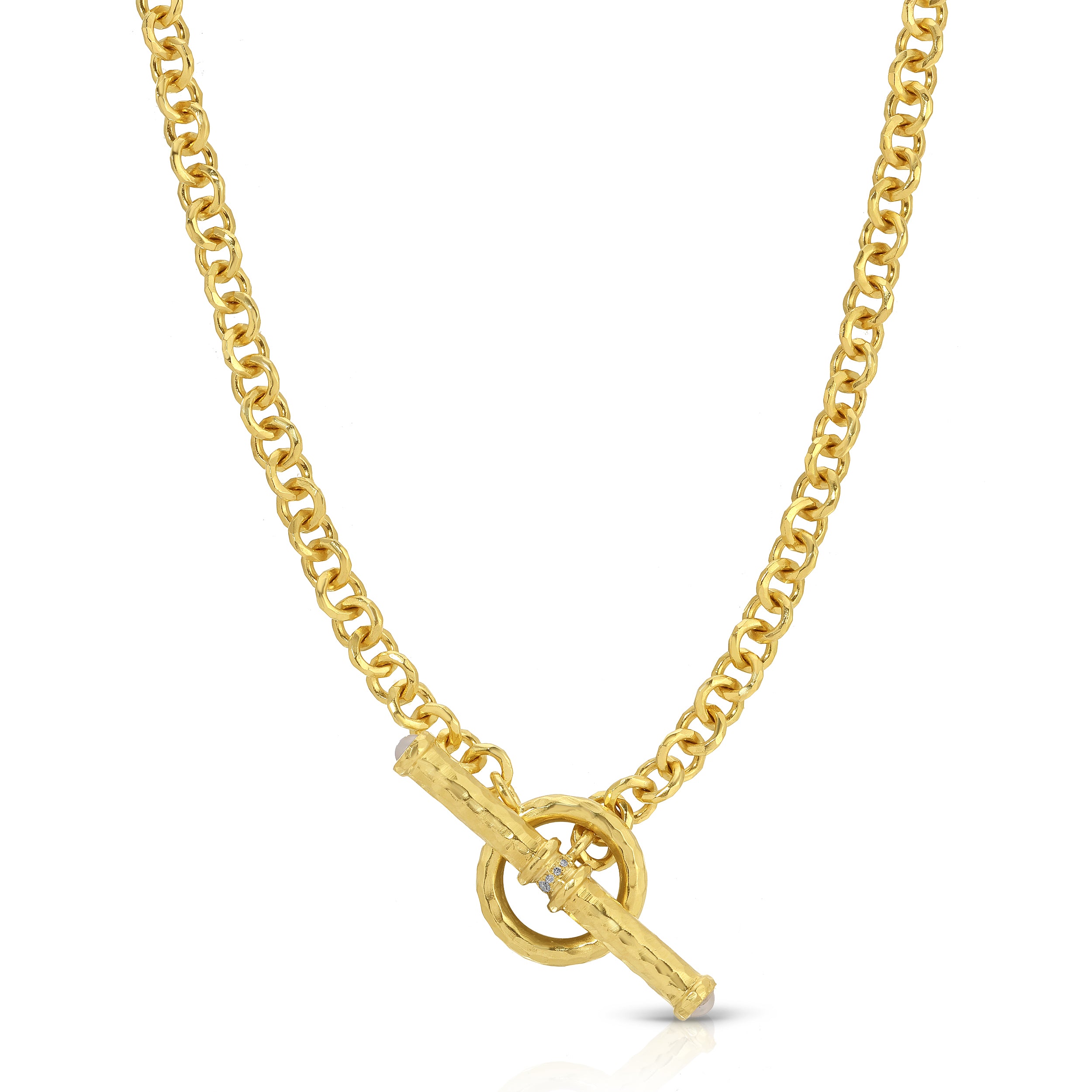 The Lower Coast Chain with Pearl Tribute Toggle – Octavia Elizabeth