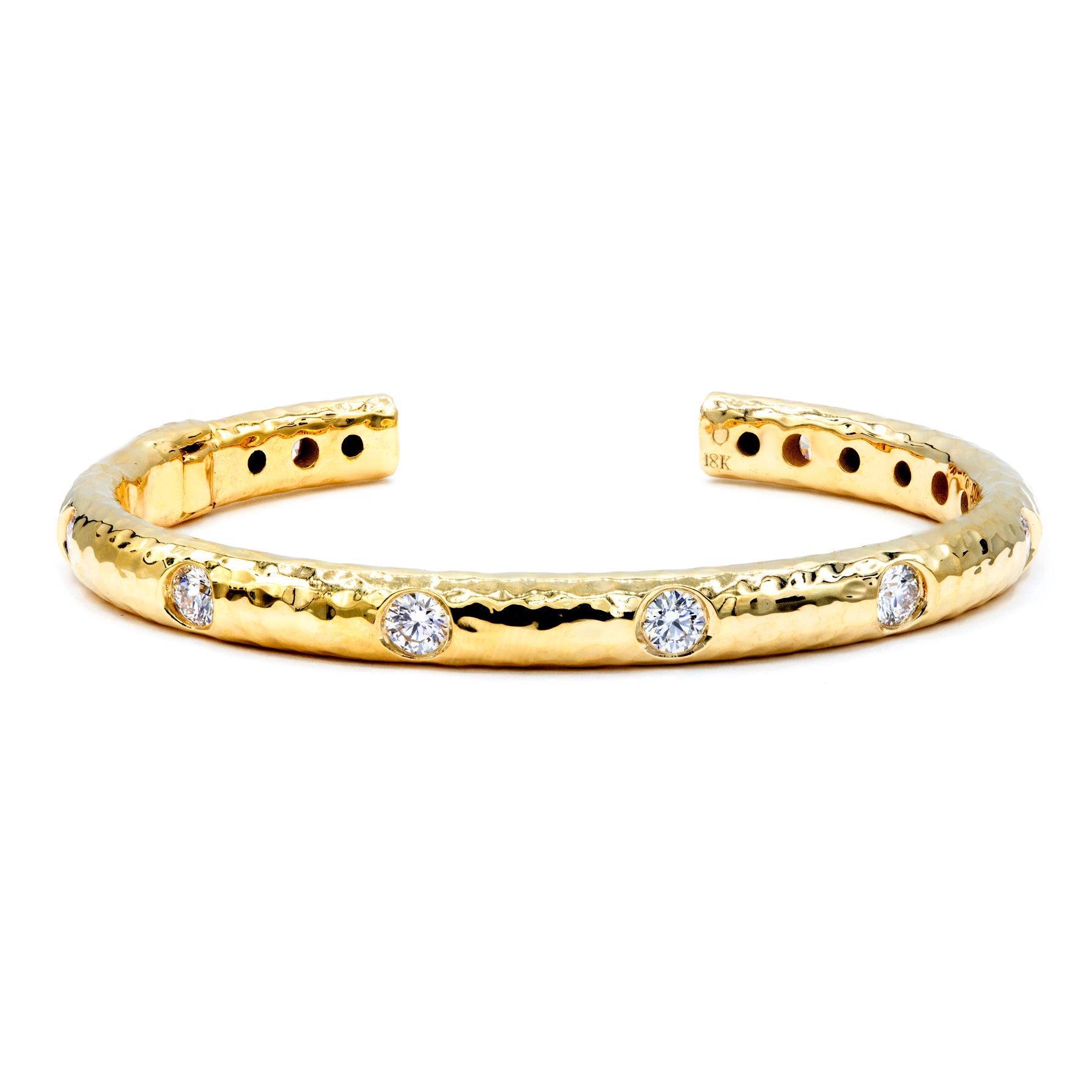 Diamond Cuff Bracelet – Octavia Elizabeth
