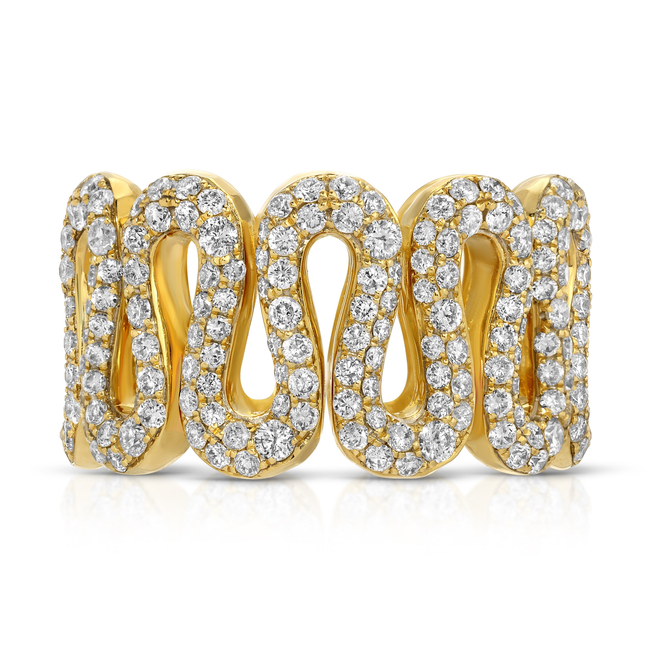 Diamond Pacific Coast Riviera Ring – Octavia Elizabeth