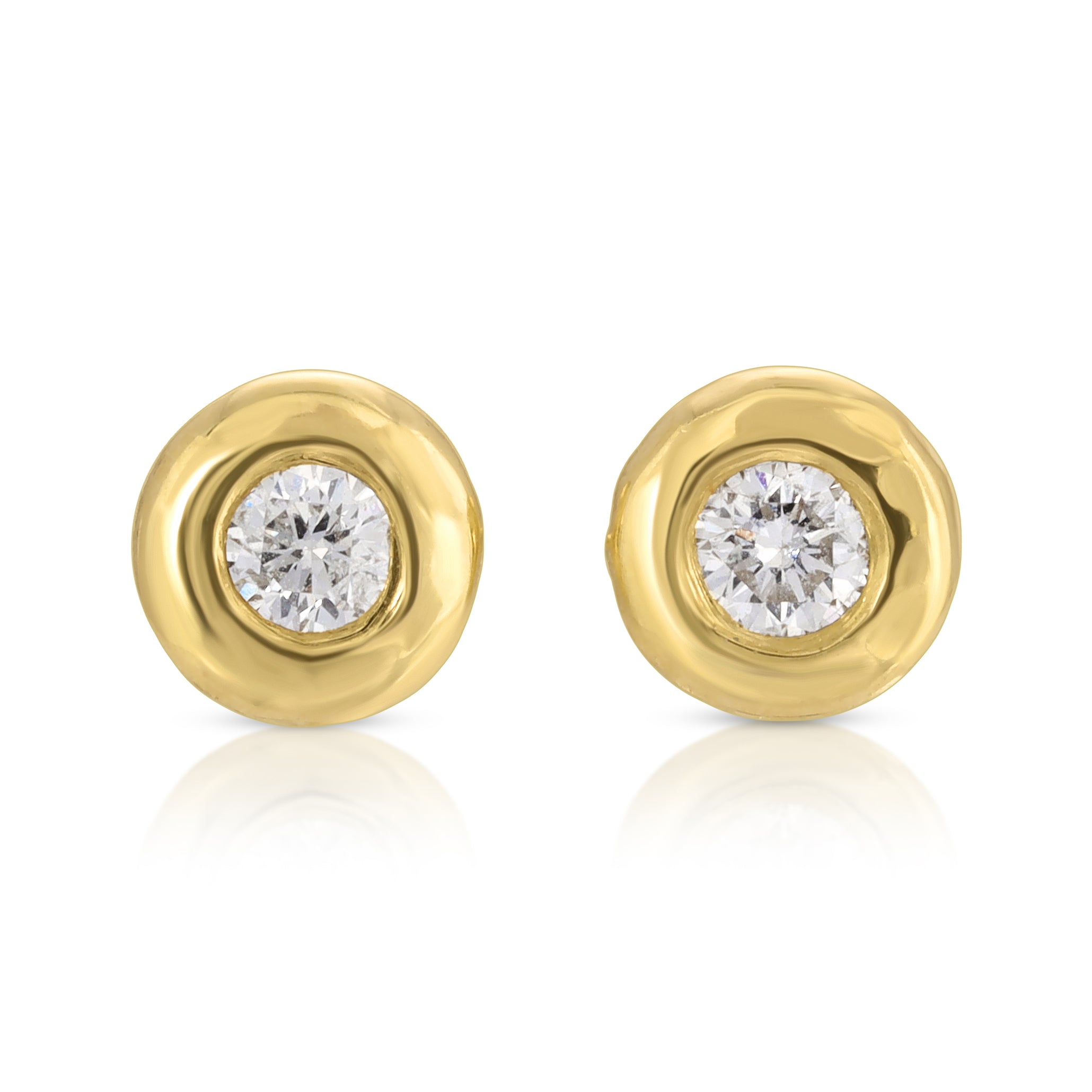 Diamond Nesting Gem Studs – Octavia Elizabeth