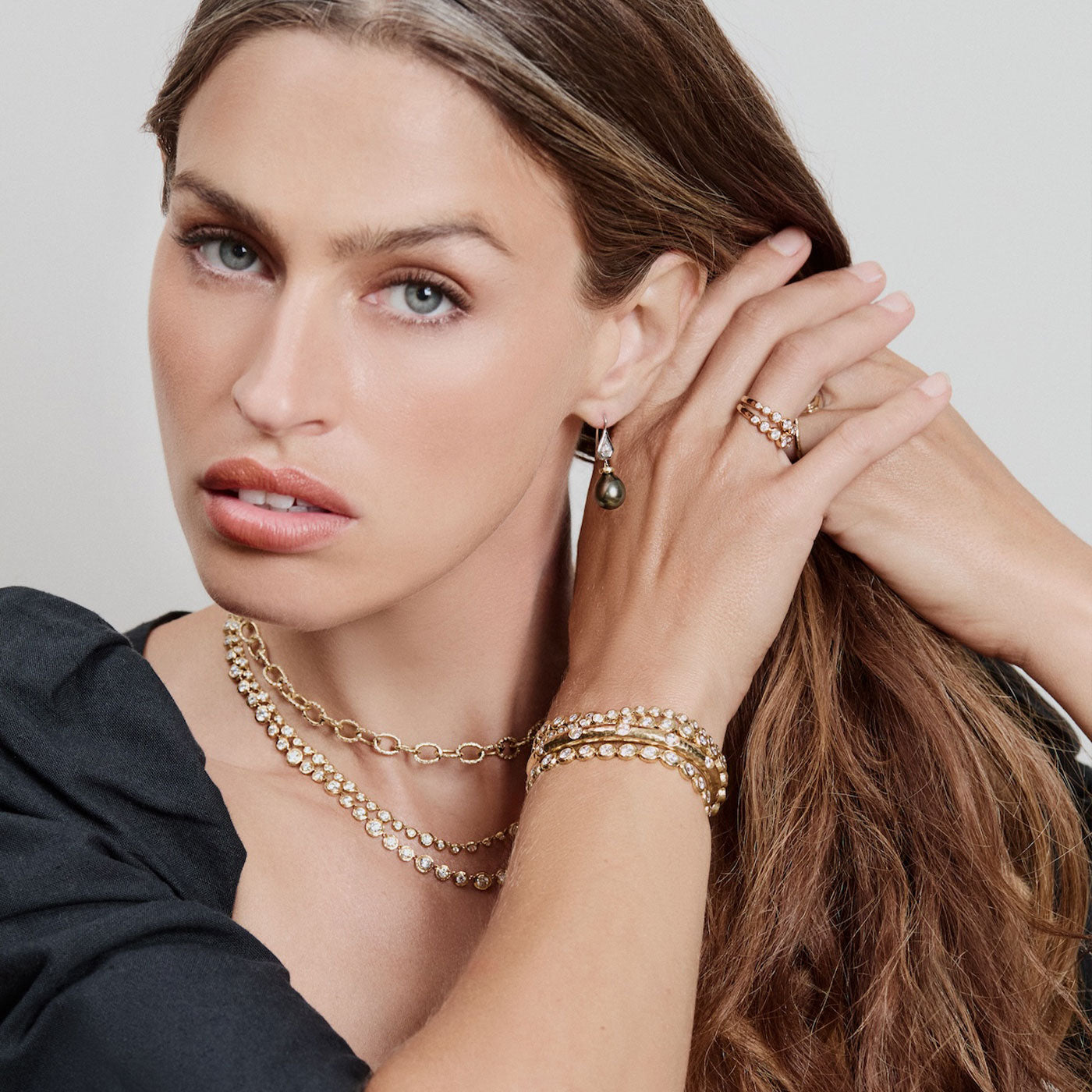 Tahitian Noir Pearl Earrings – Octavia Elizabeth