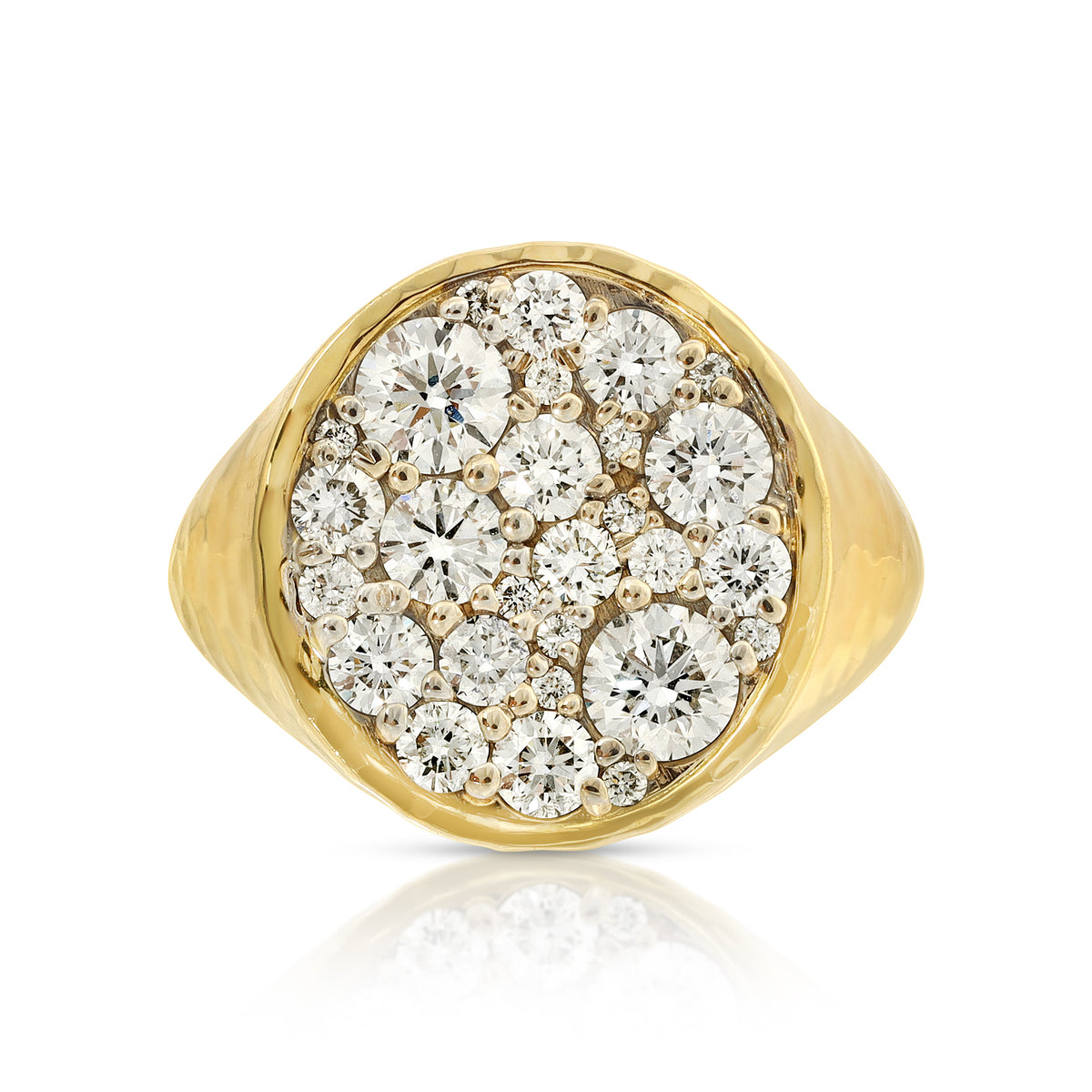 The Octavia Signet Ring - Diamond – Octavia Elizabeth