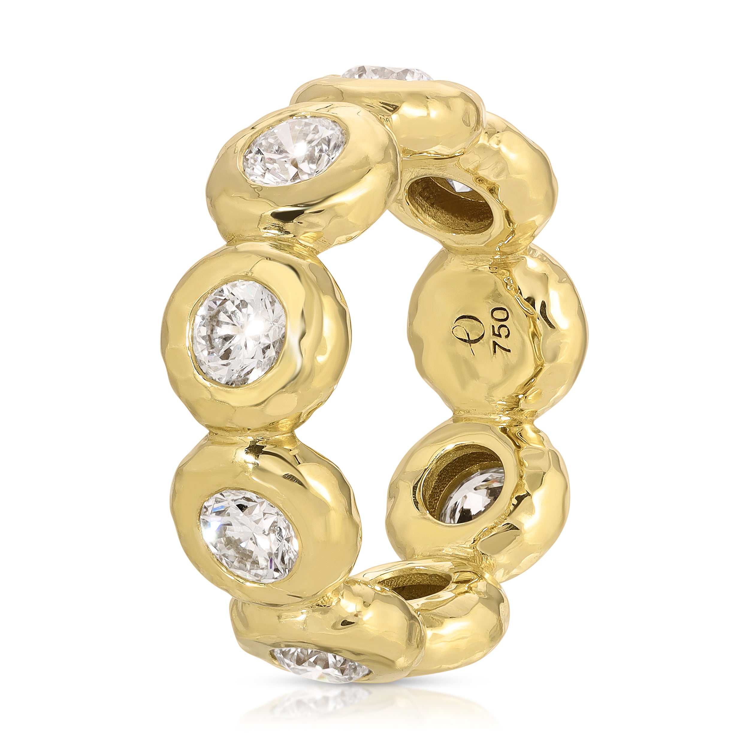 Extra Large Diamond Nesting Gem Eternity Ring – Octavia Elizabeth
